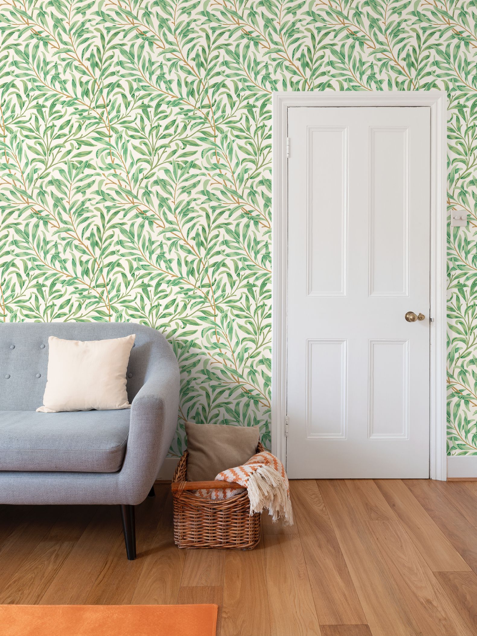 Willow Bough by William Morris Repeat Pattern Wallpaper