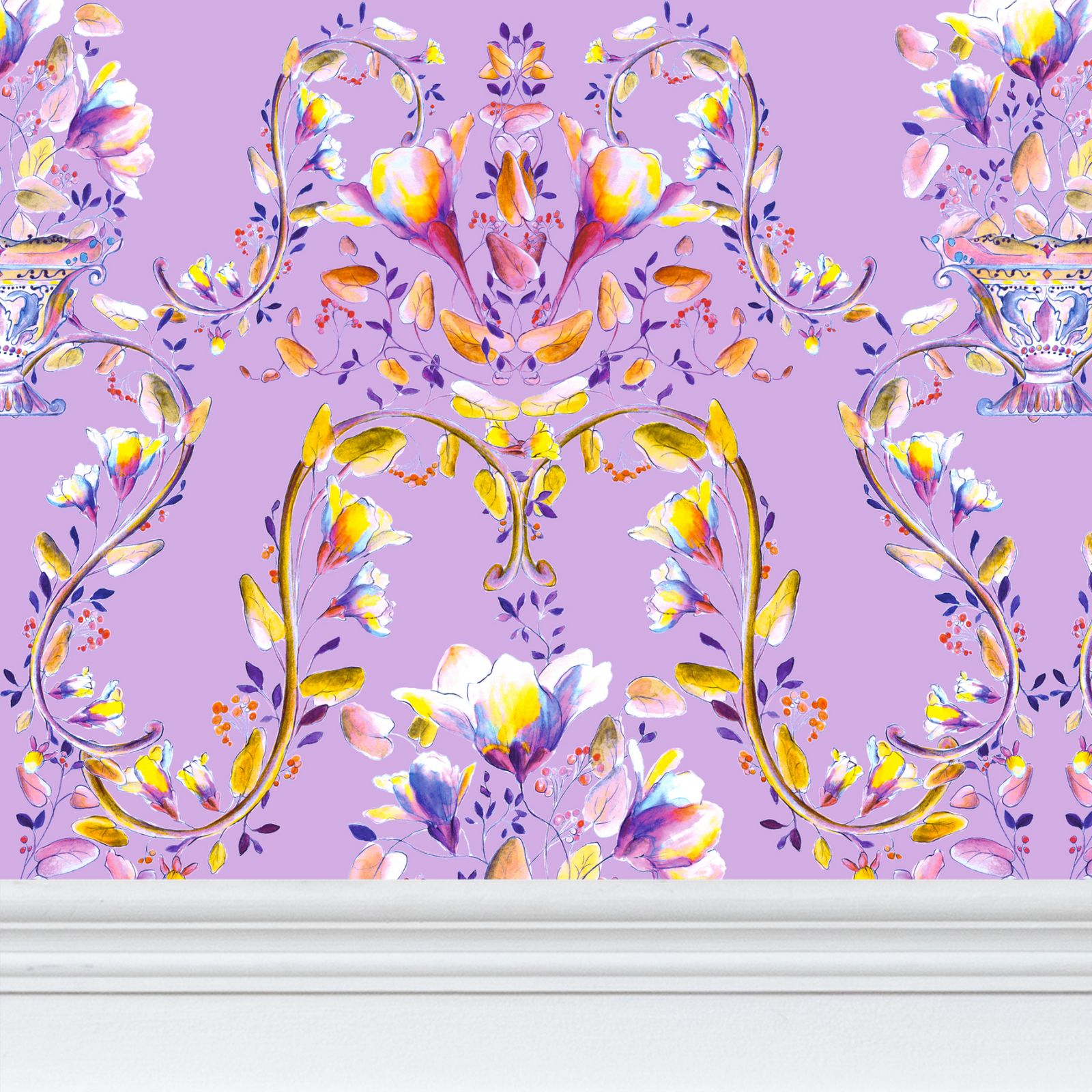 Repeat Pattern Wallpaper - A wealth of colors and patterns - series 4