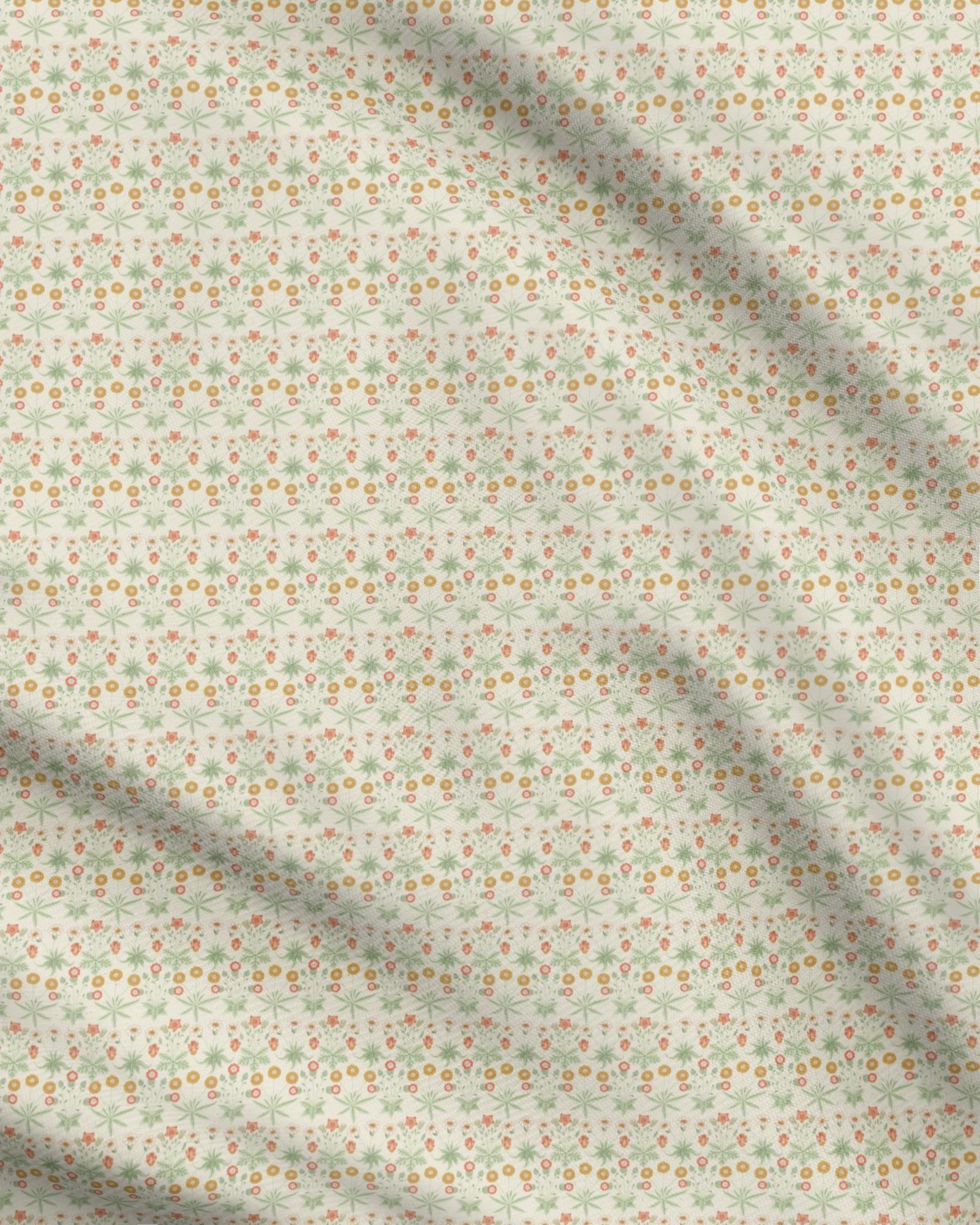 Daisy by William Morris Repeat Pattern Fabric