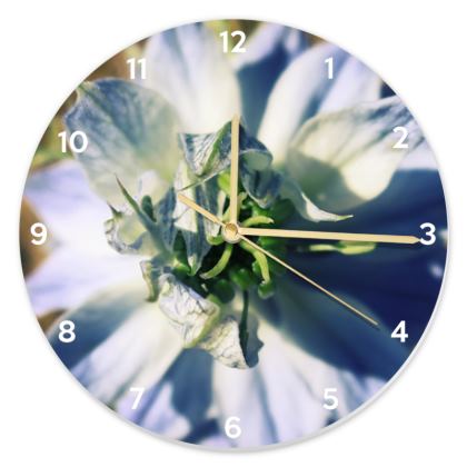 Unique Wall Clocks: Round Clock Printed With Your Design