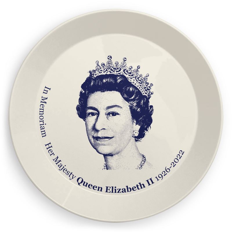 Queen Elizabeth II 1926 - 2022 Plate