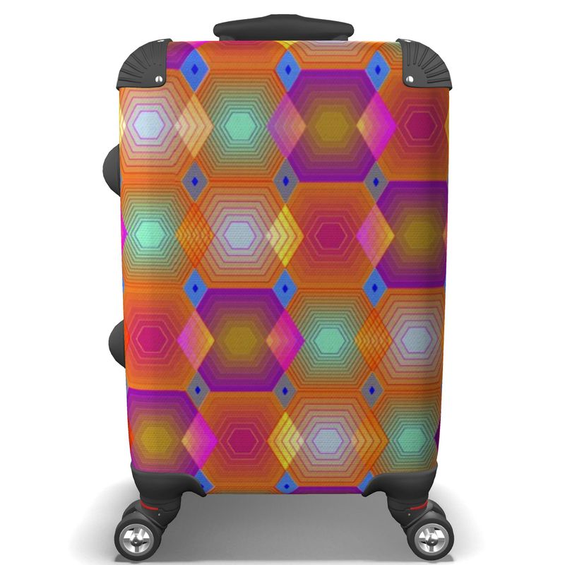 Geometrical Shapes Collection Suitcase
