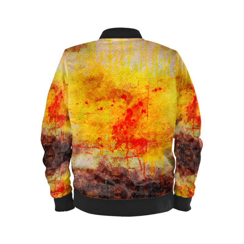 Abstract Design Mens Bomber Jacket