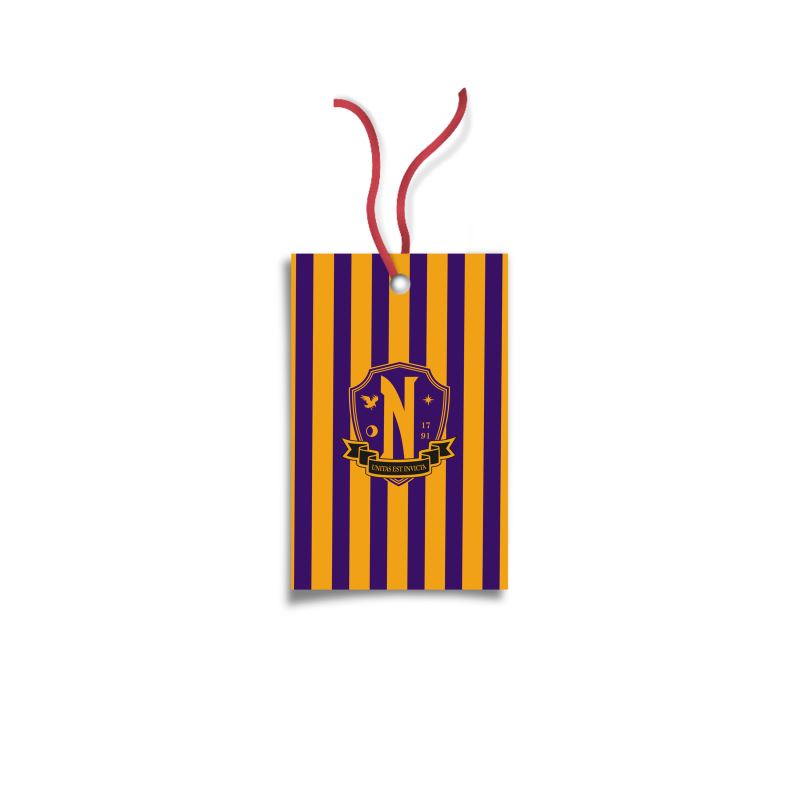 Wednesday Addams Swing Tag from Nevermore Academy