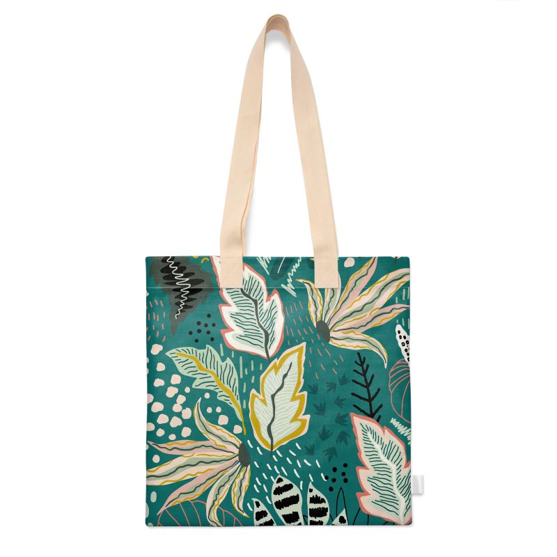 Explore Nature with Our New Botanical Tote Bags!