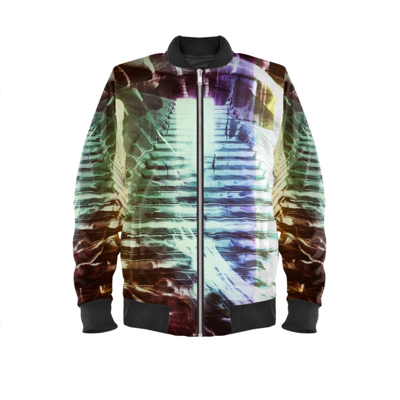 abstract bomber jacket - Pilot and co-pilot