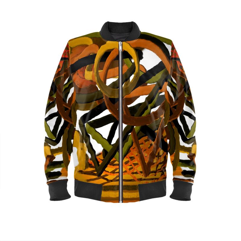 Abstract Painting By A Sculptor - Bomber Jacket