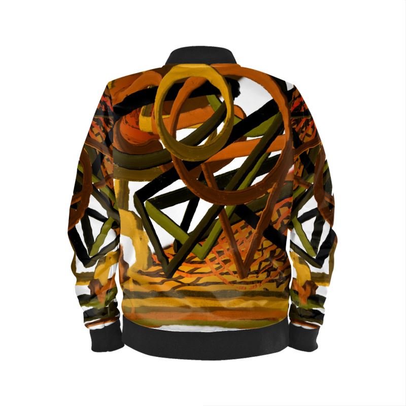 Abstract Painting By A Sculptor - Bomber Jacket