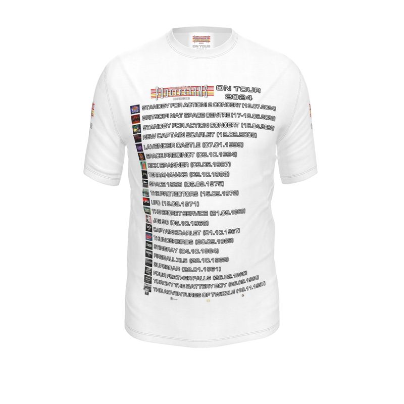 PODDERS ON TOUR 2024 TIMELINE TSHIRT