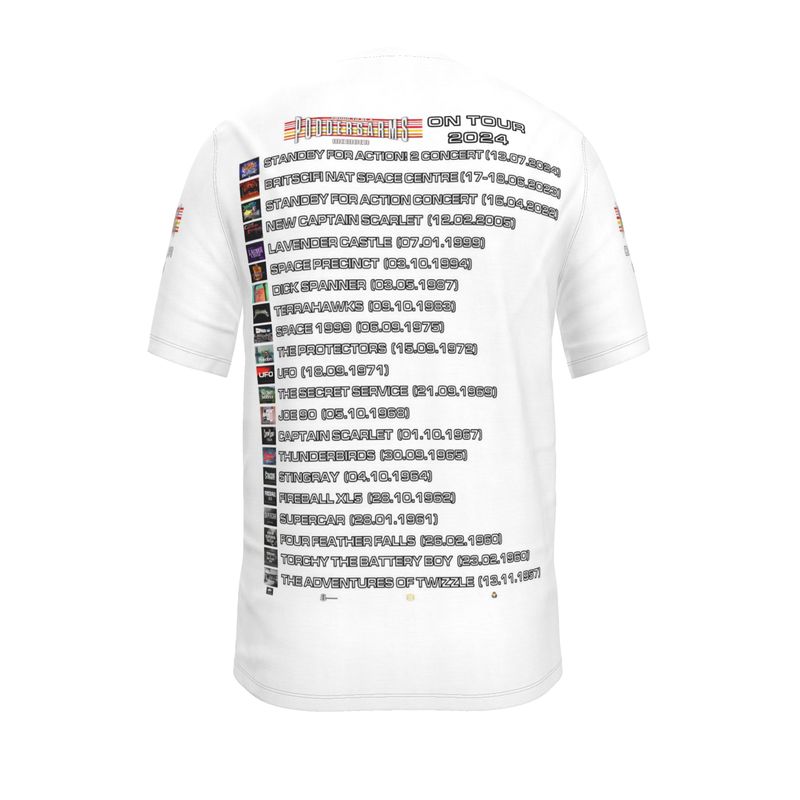 PODDERS ON TOUR 2024 TIMELINE TSHIRT