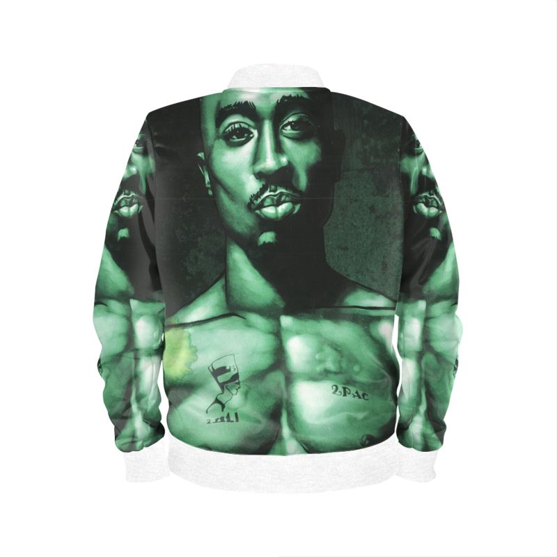 Tupac Shakur Velvet Bomber Jacket