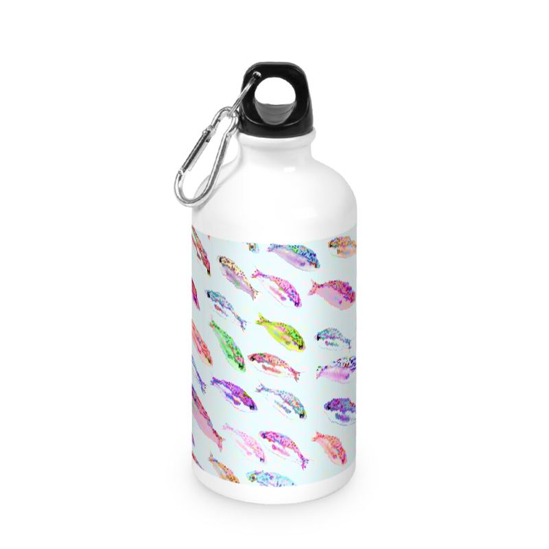 Tropical Fish Collection Water Bottle