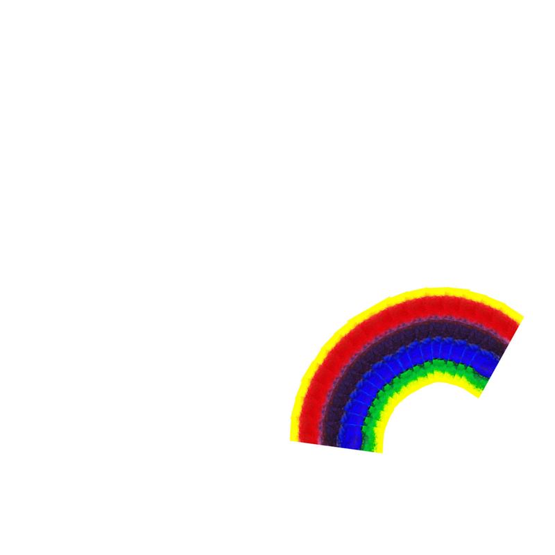 Abstract Rainbow face masks