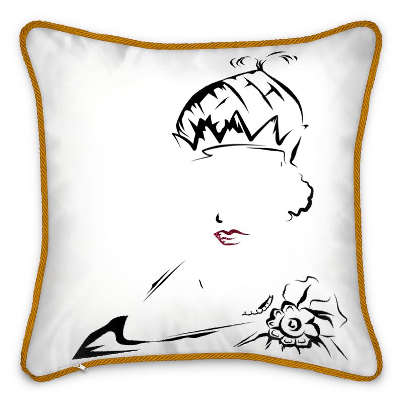 Queen Nzinga Silk Cushions