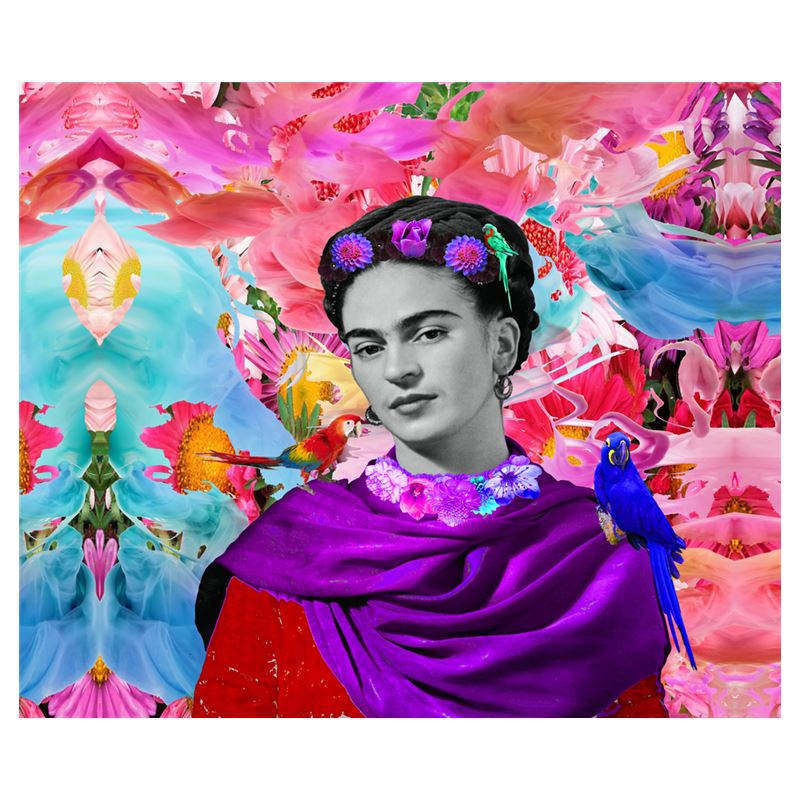 Exotic Pop Art Frida face mask