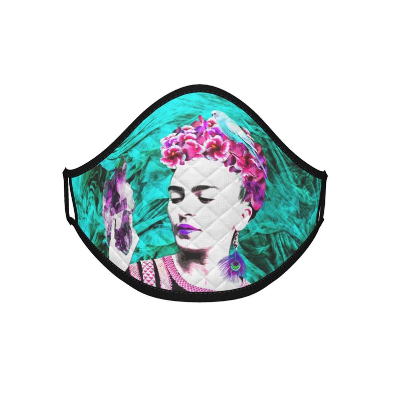 Frida Kahlo and Crystalls Face Masks twins