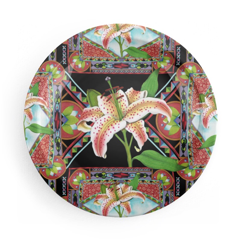 Gilding the Lily Party Plates