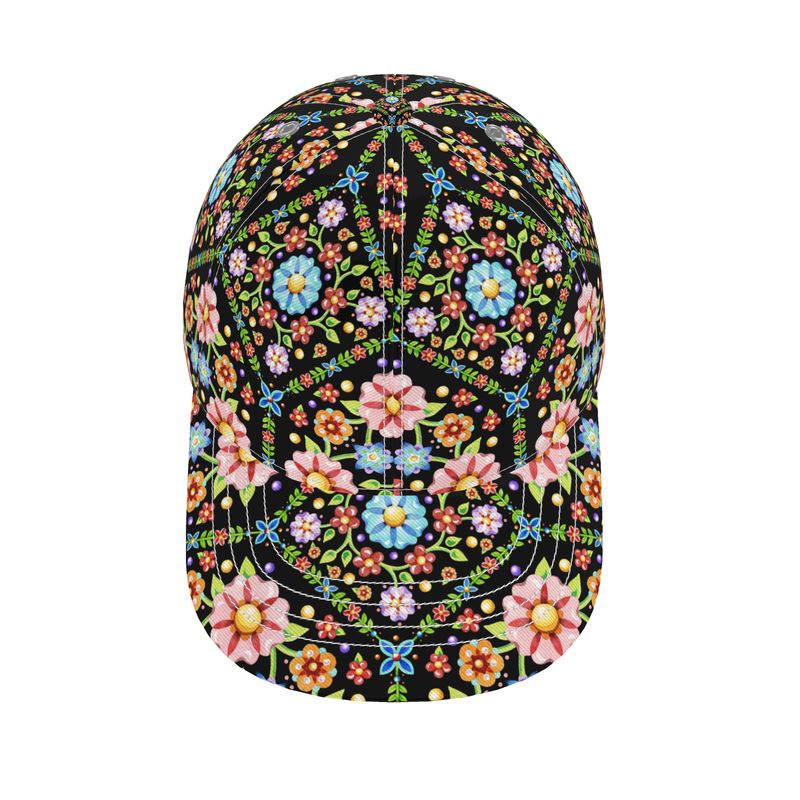 Boho Chic Millefiori Baseball Cap