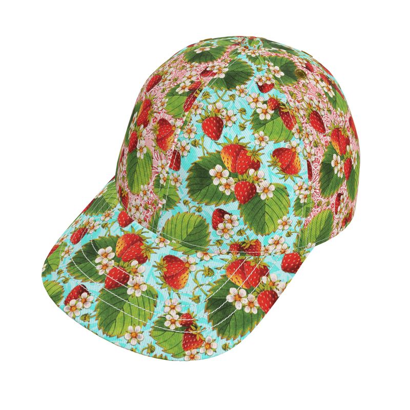 Strawberries Baseball Cap