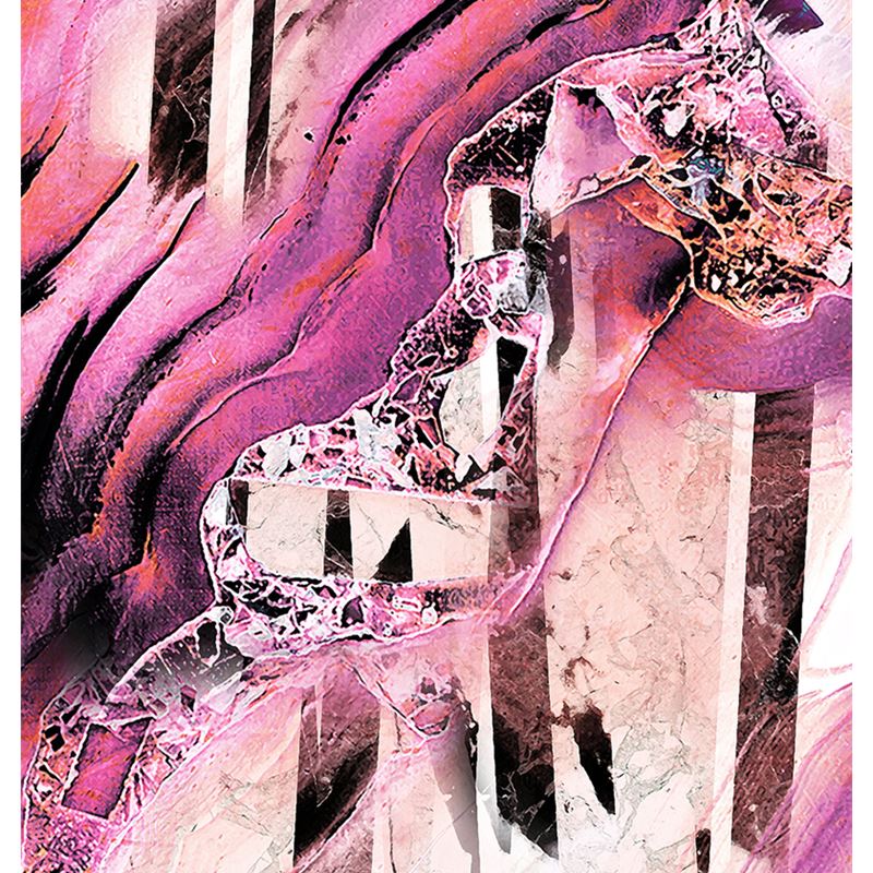 Bright pink geode stone texture