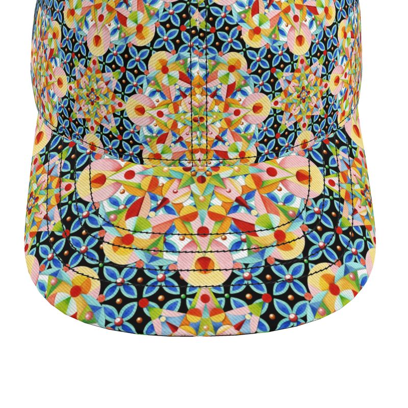 Mandala Brocade Baseball Cap