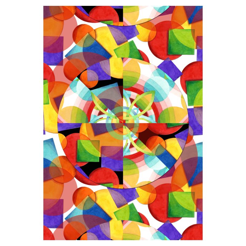 Psychedelic Rave Festival Bomber Jacket