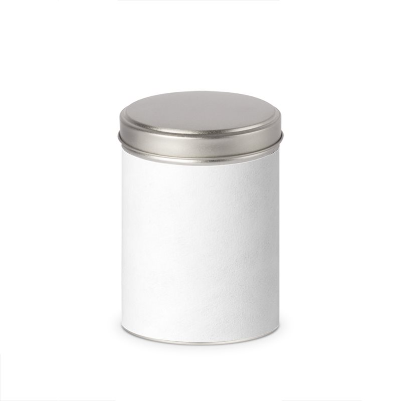 Cylinder Tin: Custom Tin Cylinder Shaped in 2 Sizes