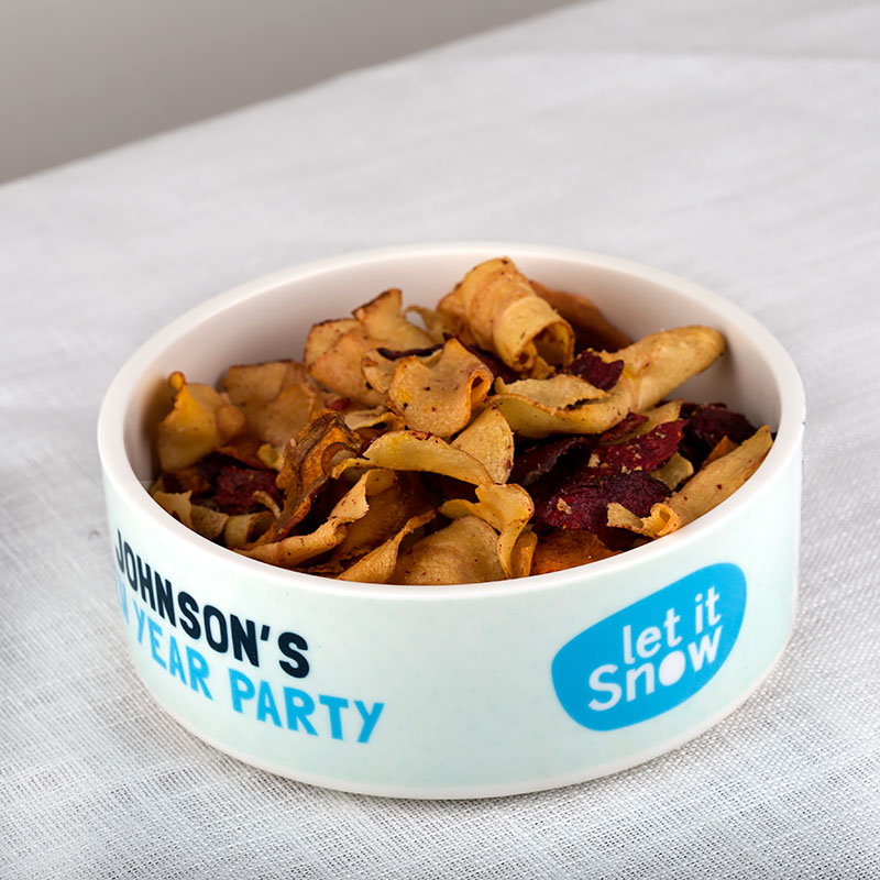 Personalized Snack Bowl. Custom Bowl Printed with Photos