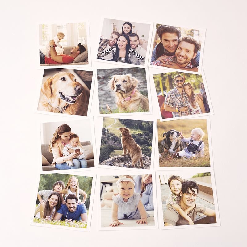 Square Photo Prints. Mini Photo Prints. 4x4 Photo Prints