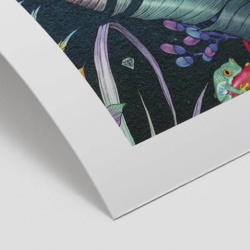 Print Test Paper. Print on Paper. Test Print Sample.