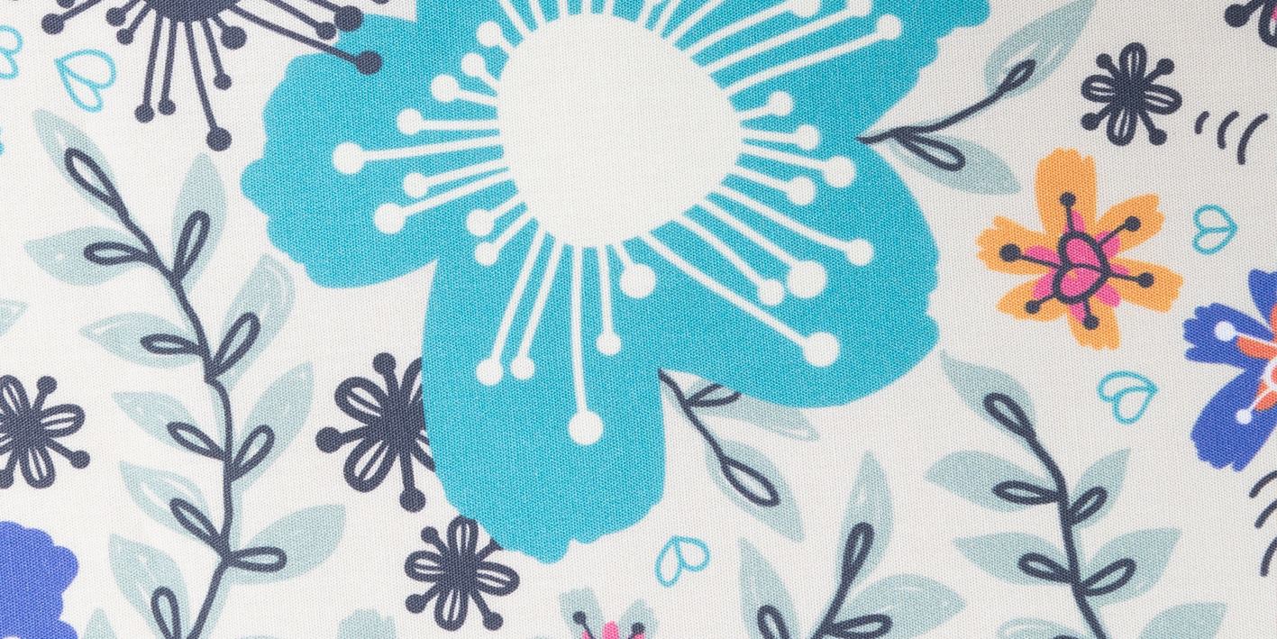 Organic Cotton Poplin Fabric UK. Printing on Organic Poplin