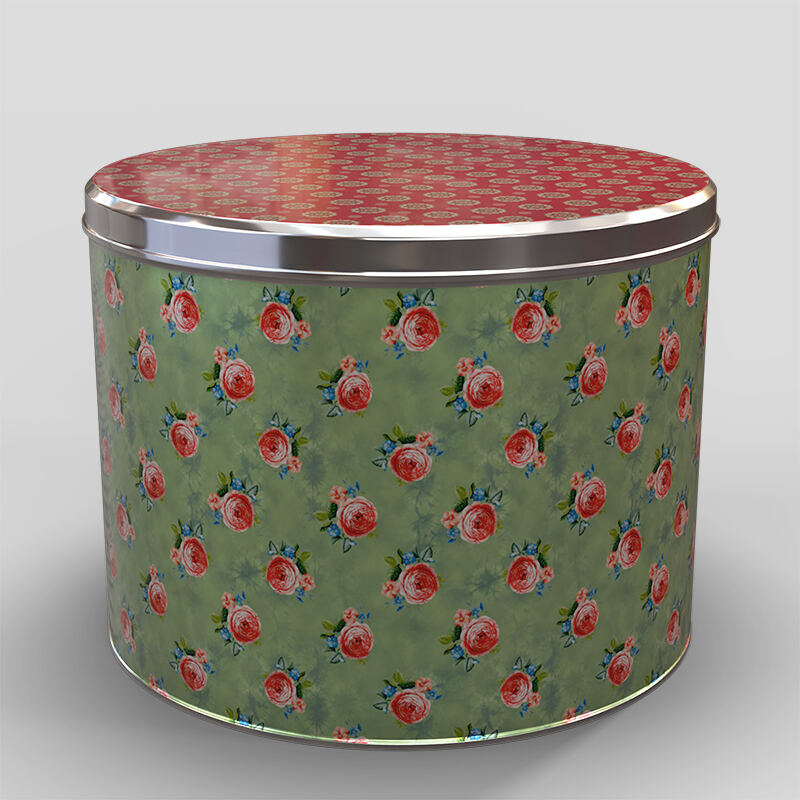 Round Metal Tins: Custom Storage Tins for Cakes, Biscuits etc