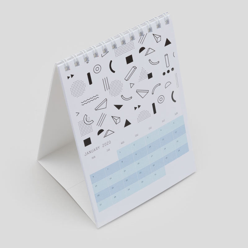 Personalised Desk Calendar Make Your Own Desk Calendar 