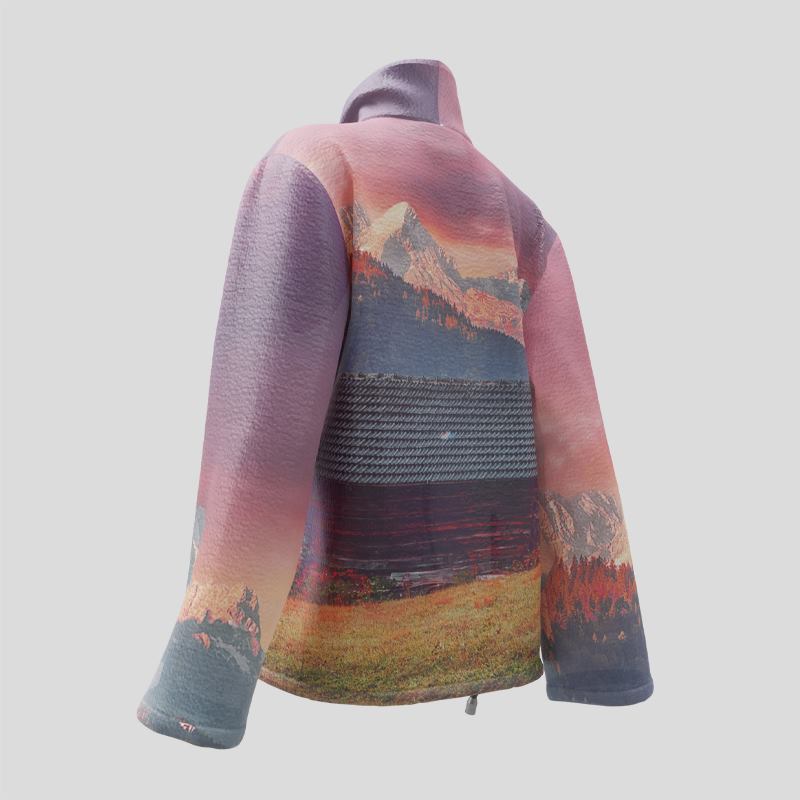 Personalised Wrap Jacket Printed With Your Photos