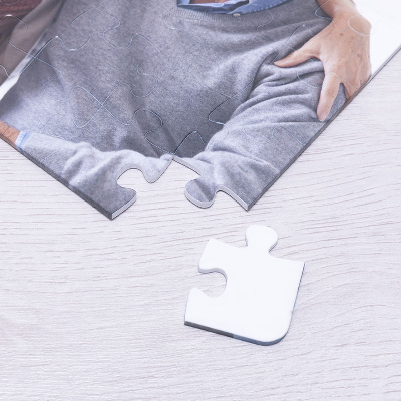 Personalised Plastic Jigsaw Puzzles. Custom Plastic Puzzle.