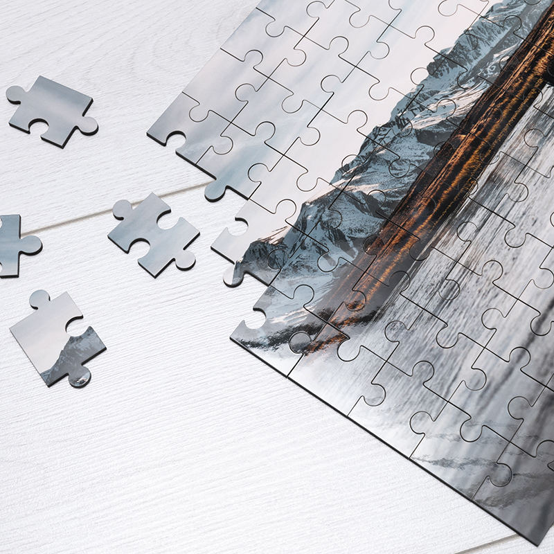 100 Piece Photo Puzzle (Approx.). Custom 100 Piece Puzzle