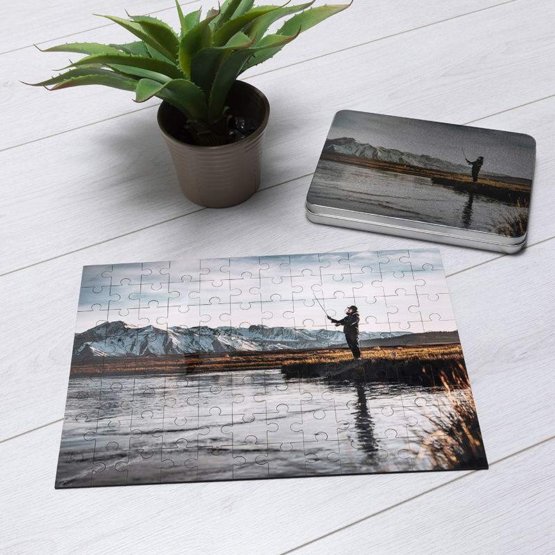 100 Piece Photo Puzzle. Custom 100 Piece Puzzle (approx)