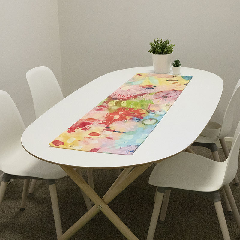 Runner da Tavola Personalizzato. Crea Runner Tavolo in Tessuto