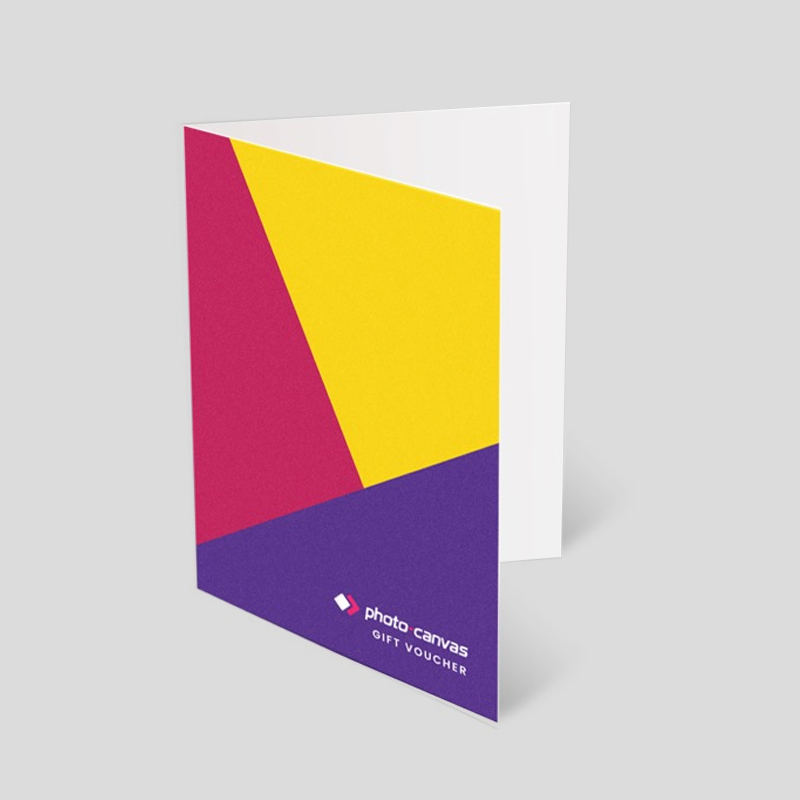 Custom Gift Card for Photo Canvas Prints