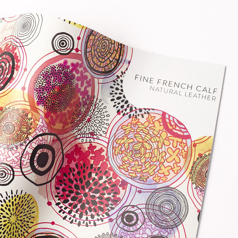 Personalized Leather Samples | Real Leather Sample Prints