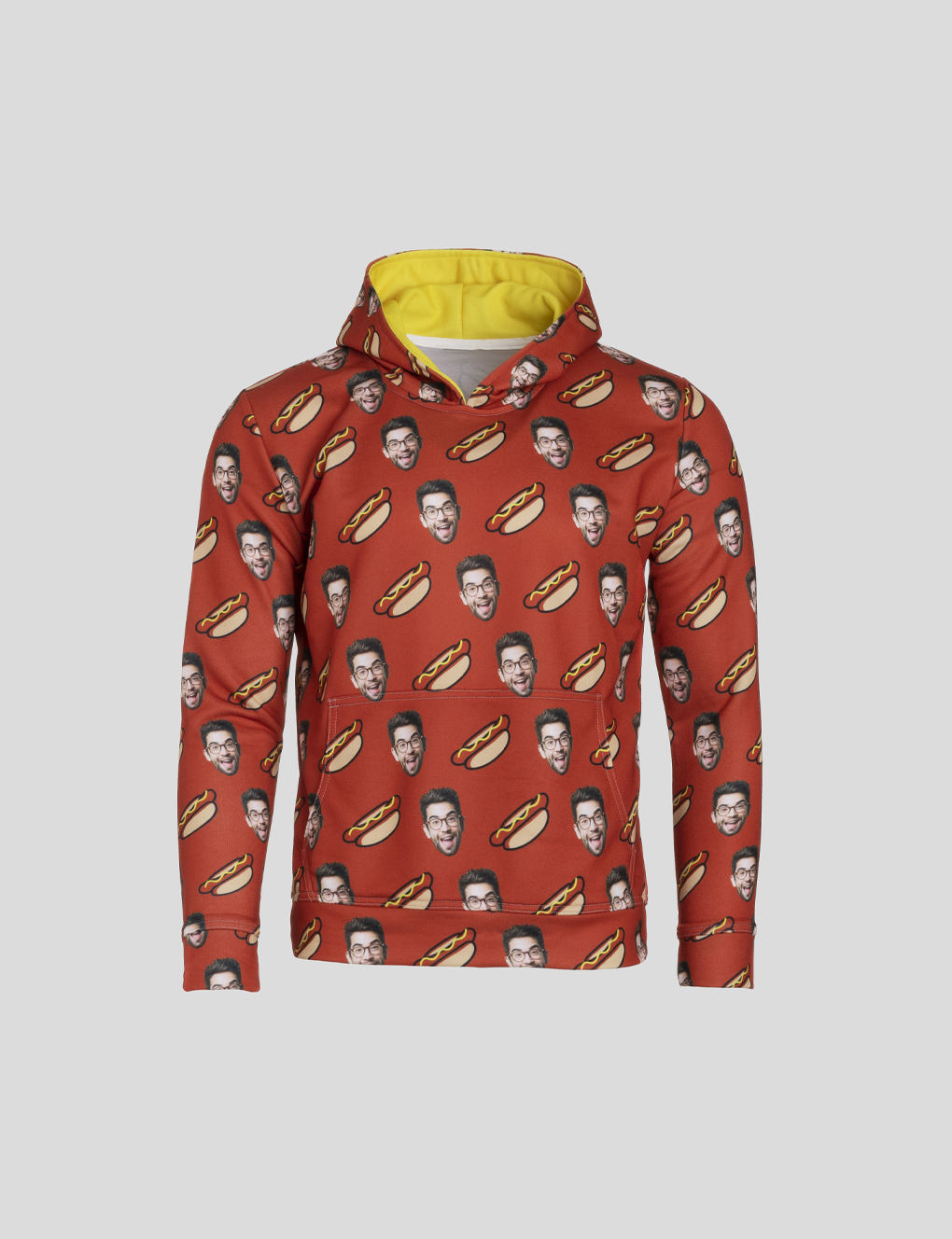 Custom Face Hoodie | Hoodie with Dog Face or Your Photo