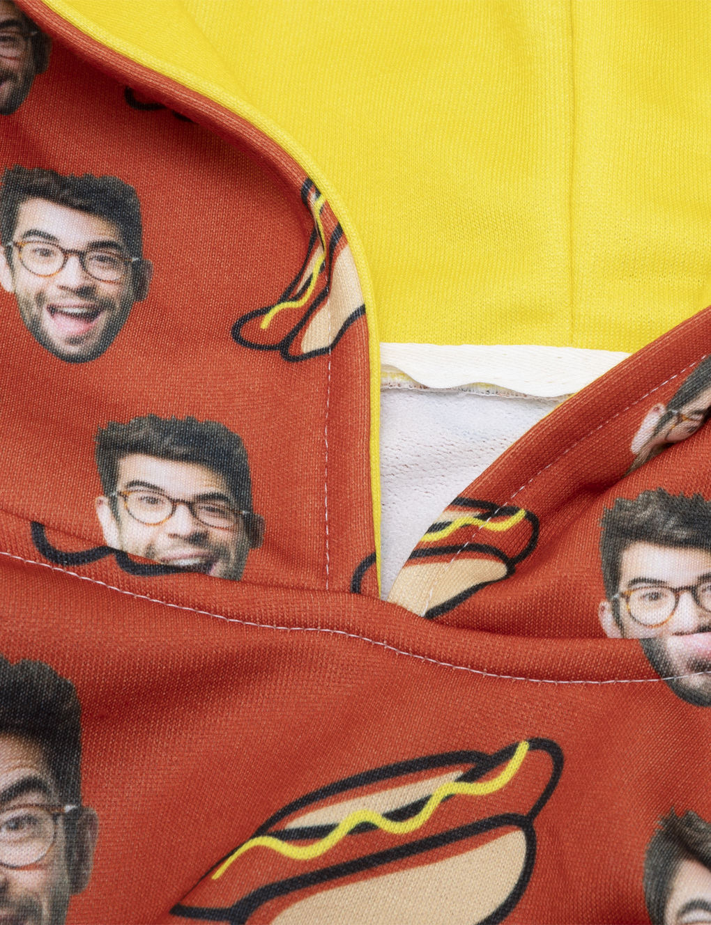 Custom Face Hoodie | Hoodie with Dog Face or Your Photo