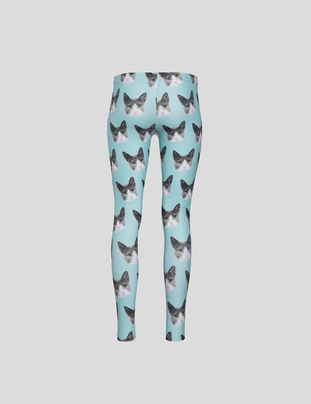 Face Leggings. Custom Face Leggings. Cat Face Leggings