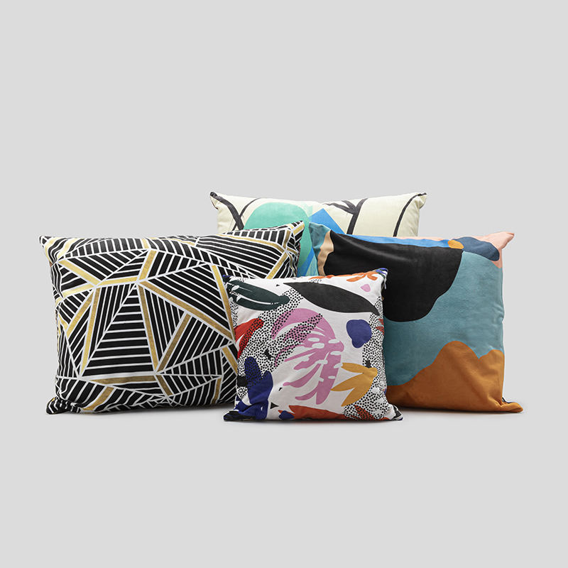 Coussin imprimé avec designs | Impression sur coussin pour designer