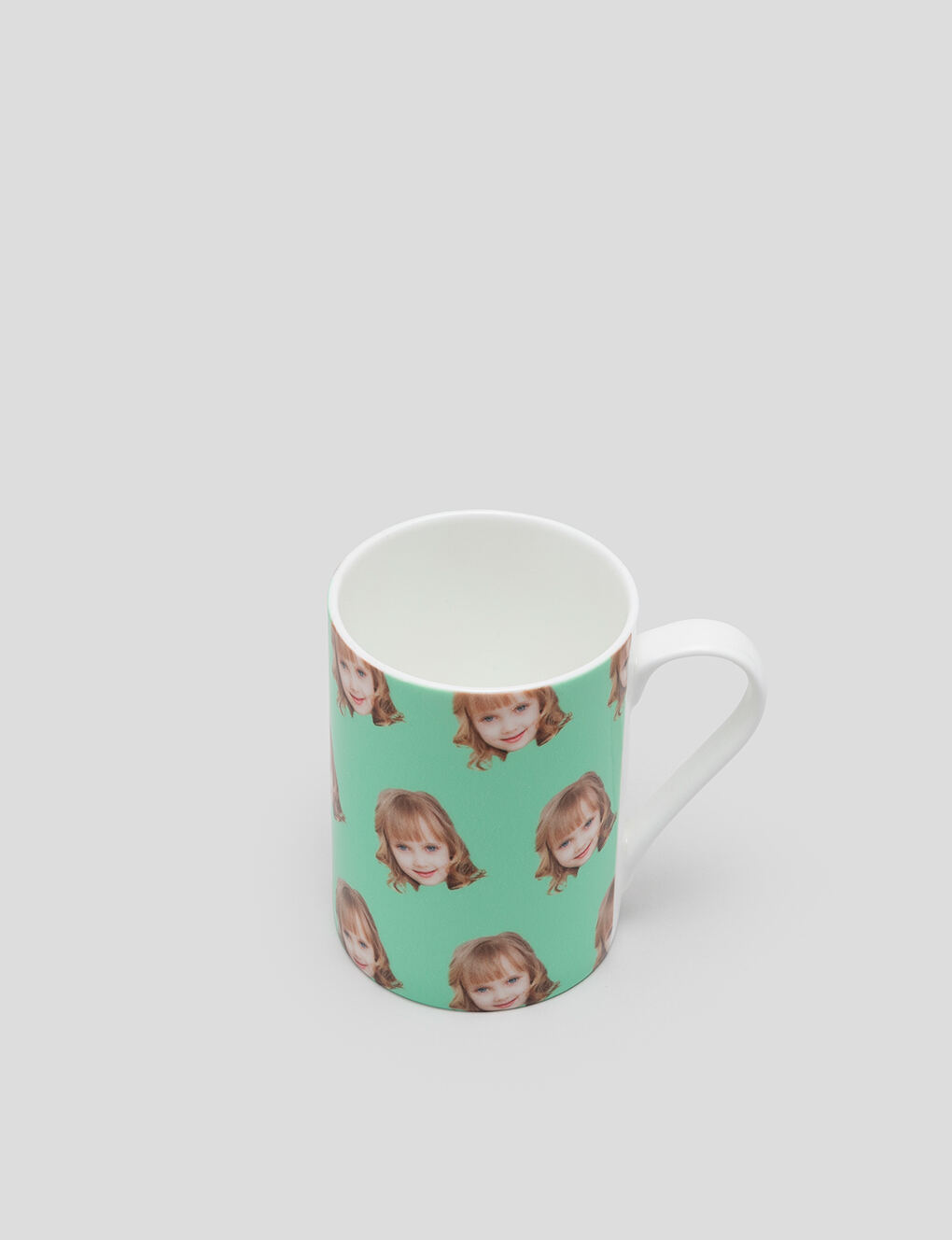Bone China Mug with Face | Personalised Face Bone China Mugs