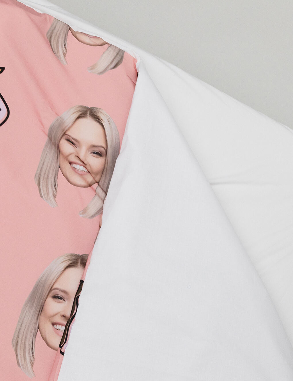Personalised Face Duvet Cover. Duvet Cover With Your Face On It