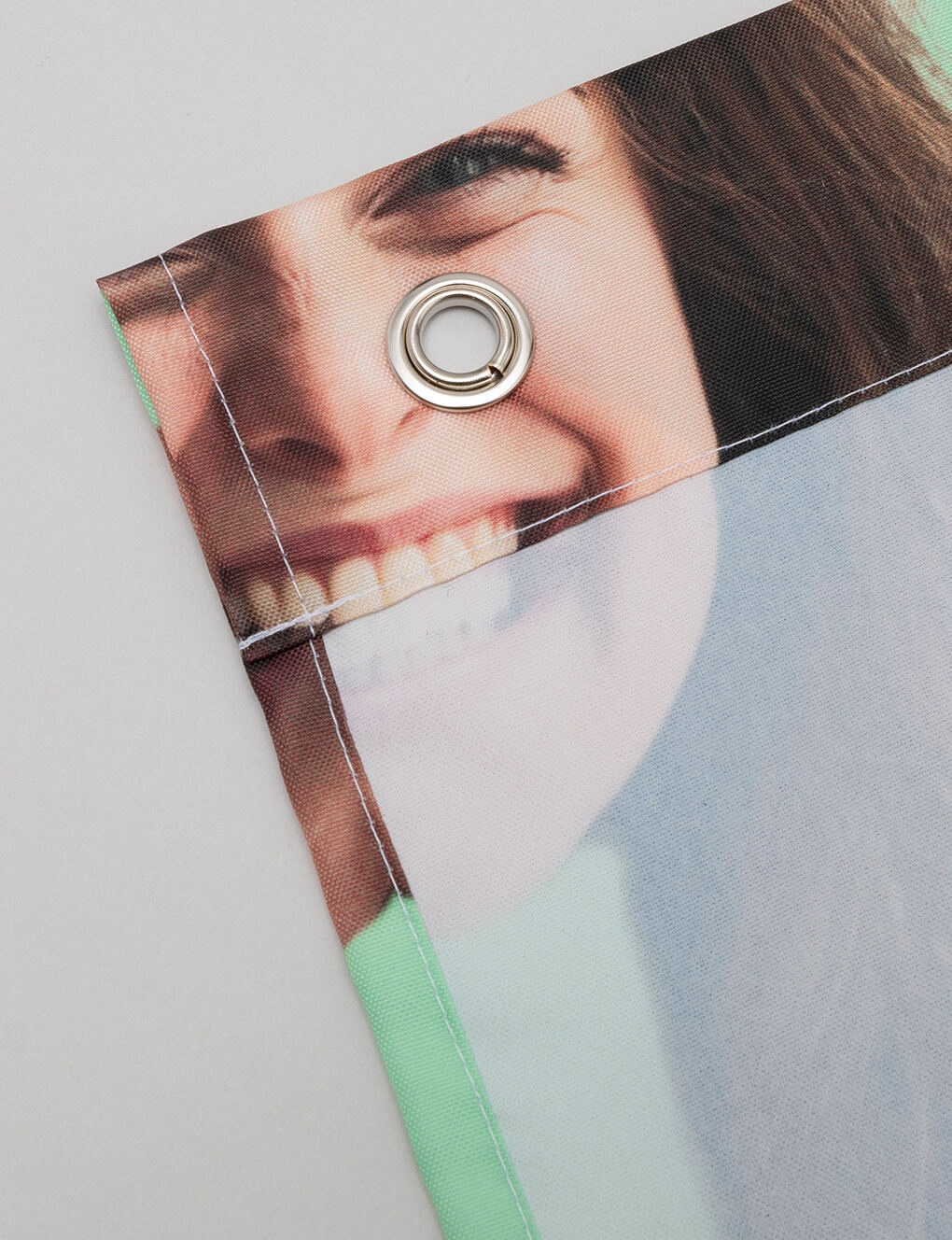 Face Shower Curtain. Shower Curtain with My Face on It.