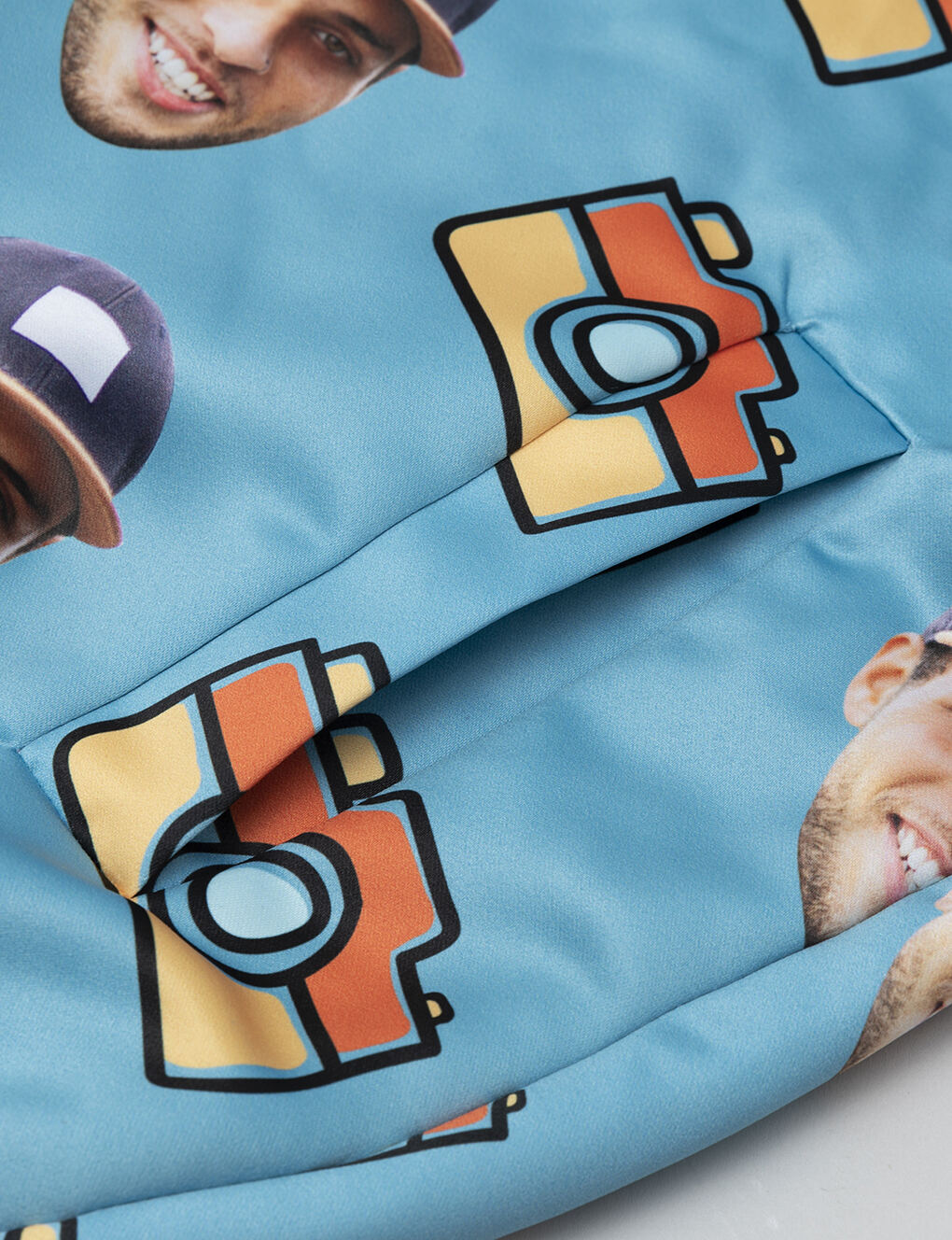 Face Bomber Jacket. Face On A Coat. Face Bomber Men's Fit.