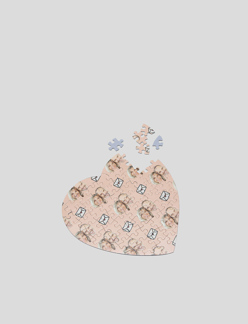 Jigsaw Puzzle Face. Face Jigsaw Puzzle.