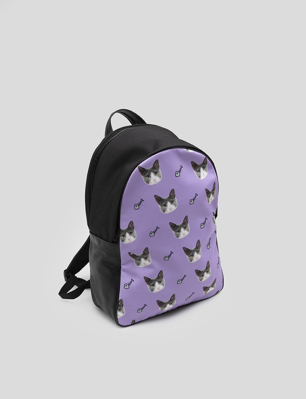 Face Backpack. Cat Face Backpack. Dog Face Backpack.